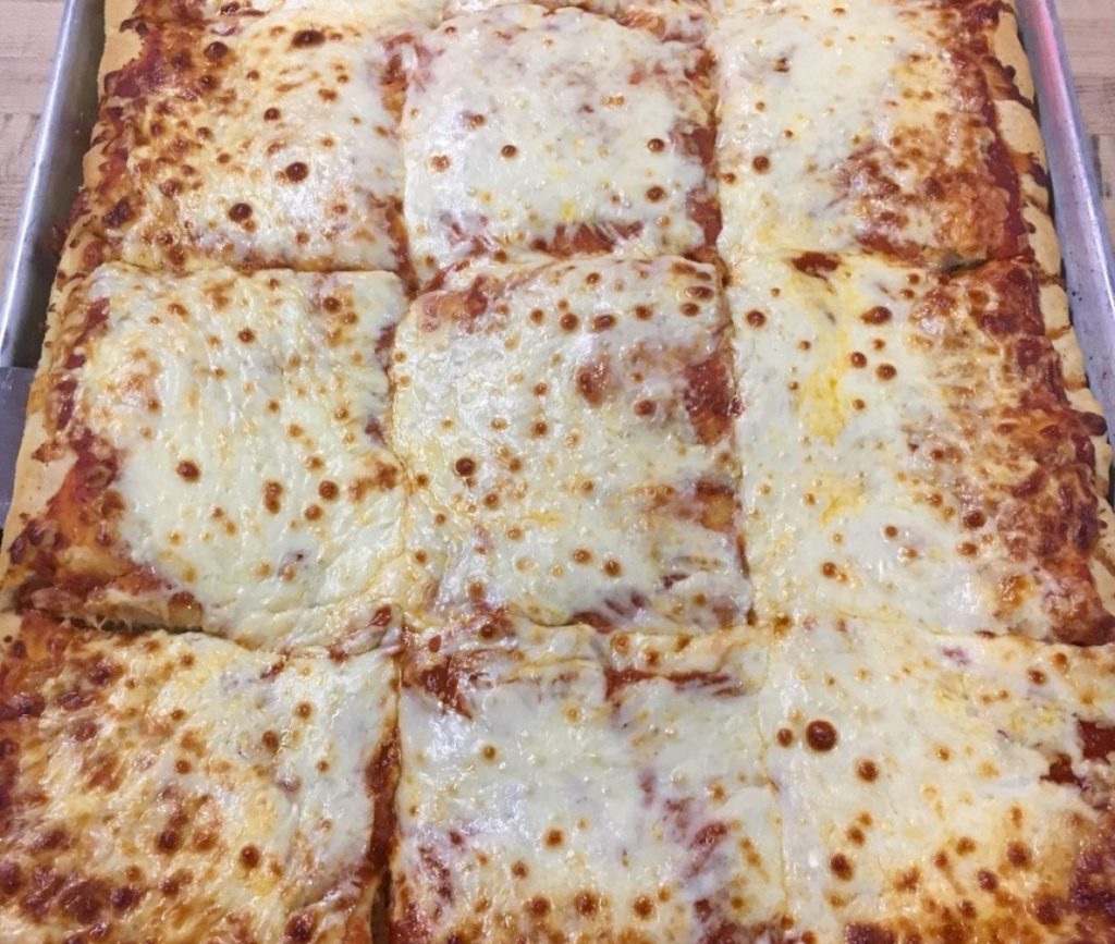 Sicilian Style 5 Cheese Pizza | Mazzaro's Italian Market